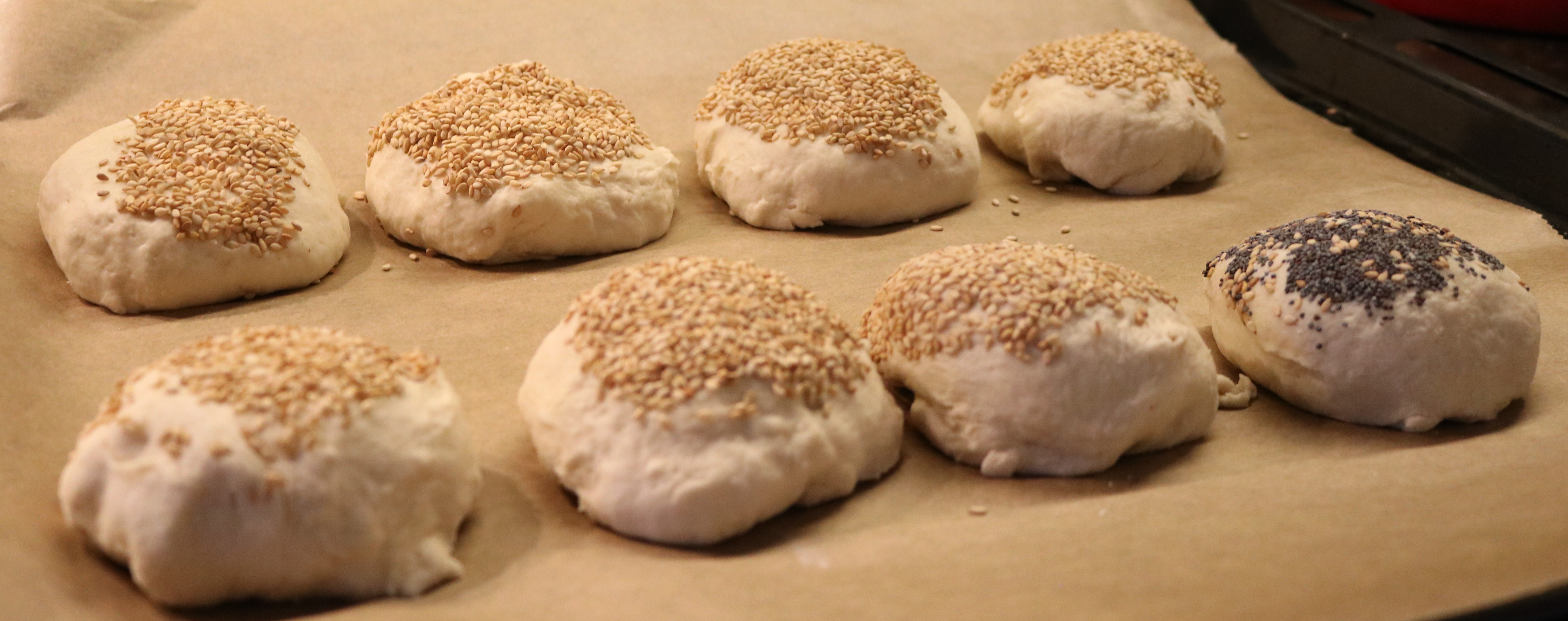 Zachte witte bolletjes